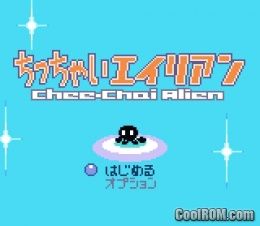 Chee-Chai Alien (Japan) ROM Download for Gameboy Color / GBC - CoolROM.com